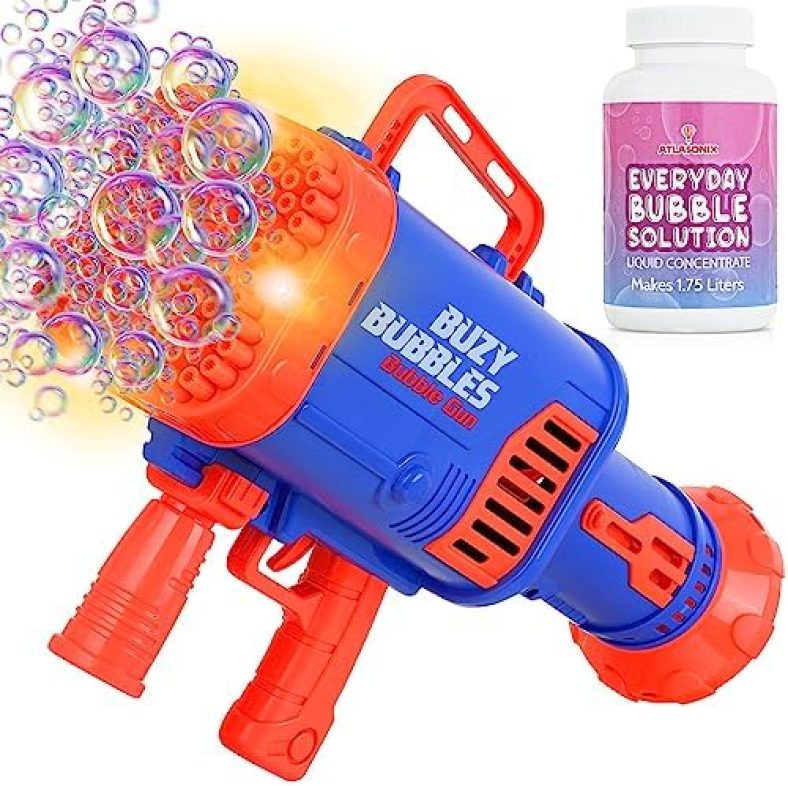Bubble Blast Bonanza: Bazooka Bubble Gun Blaster - A Dazzling Delight ...