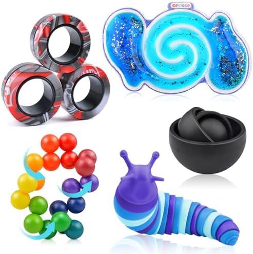 Cevioce Fidget Toys: The Perfect Stress Relief Pack for Kids and Adults ...